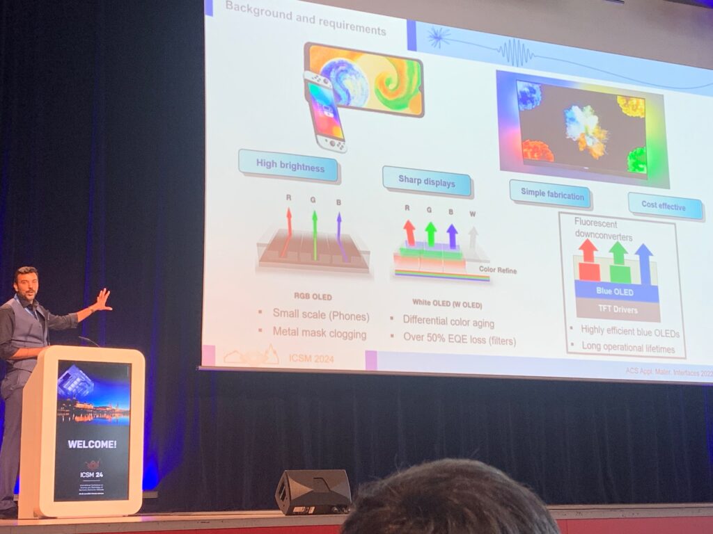 ICSM 2024 – Organic Semiconductor Centre